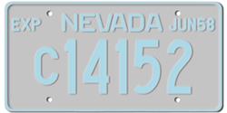 Nevada License Plates - LICENSEPLATES.TV