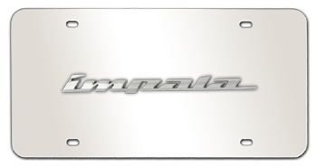 Chevy Impala License Plates - LICENSEPLATES.TV
