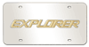 Ford Explorer License Plates - LICENSEPLATES.TV