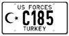 Turkey Military License Plates - LICENSEPLATES.TV