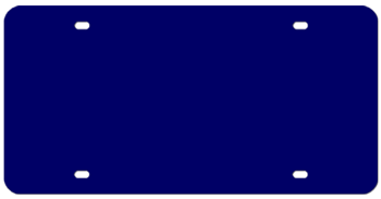 NAME LASER BLUE LICENSE PLATE - - LICENSEPLATES.TV